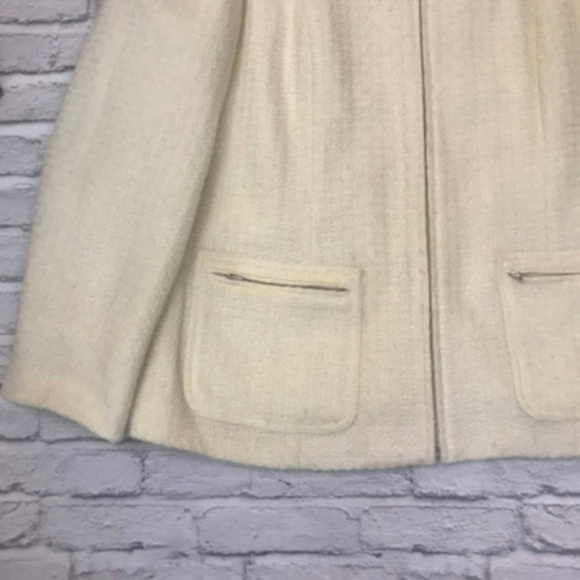 Coldwater Creek | Jackets & Coats | Coldwater Creek Ivory Textured ...